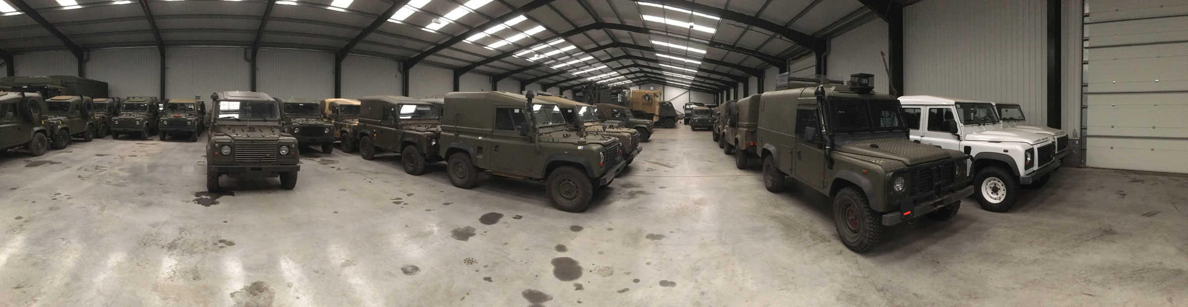 Ex Army Land Rovers - MOD surplus military vehicles for sale