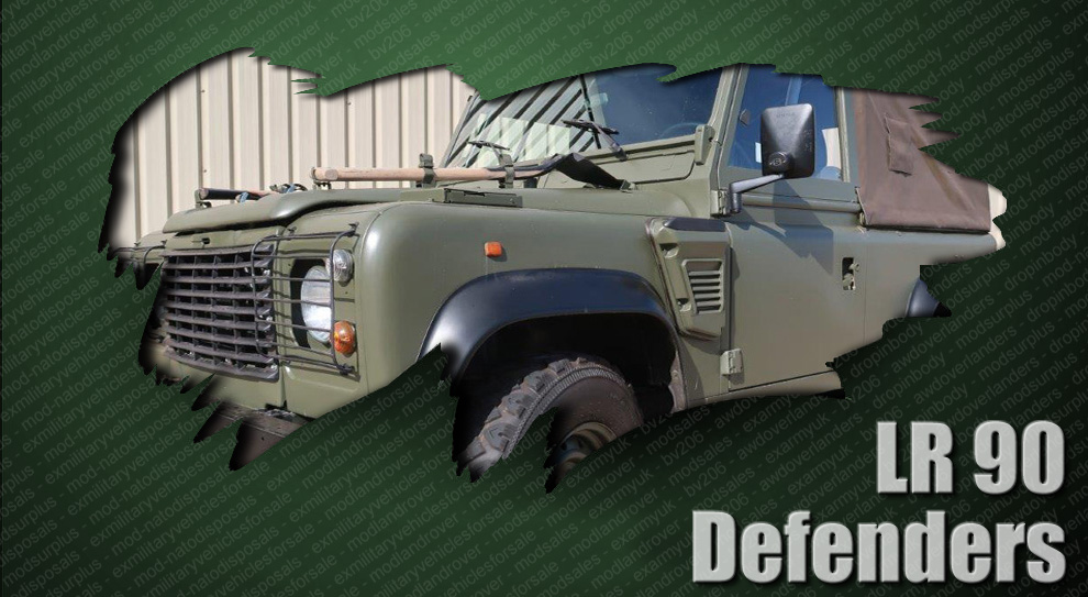 Land Rover Defender 90s - Ex Military vehicles for sale uk - MOD ...